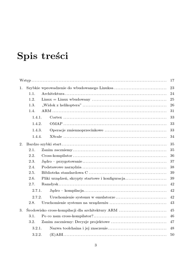 Lwse Spis Tresci PDF | PDF