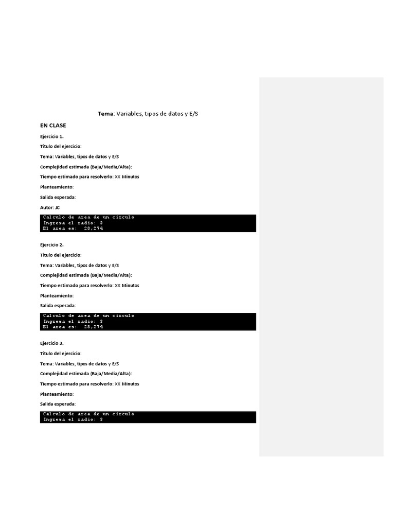 Banco - Ejercicios - Clases - tarea-MacBook Pro de Julio2 PDF | PDF