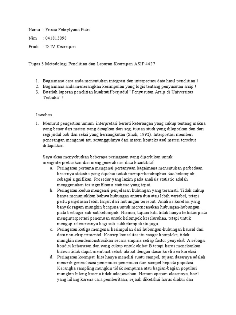 tugas 3 ASIP 4427.docx | PDF