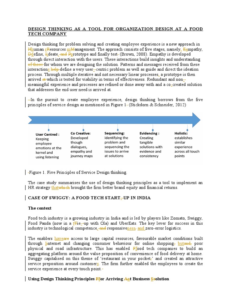 Case Study SWIGGY - Edited | PDF | Business