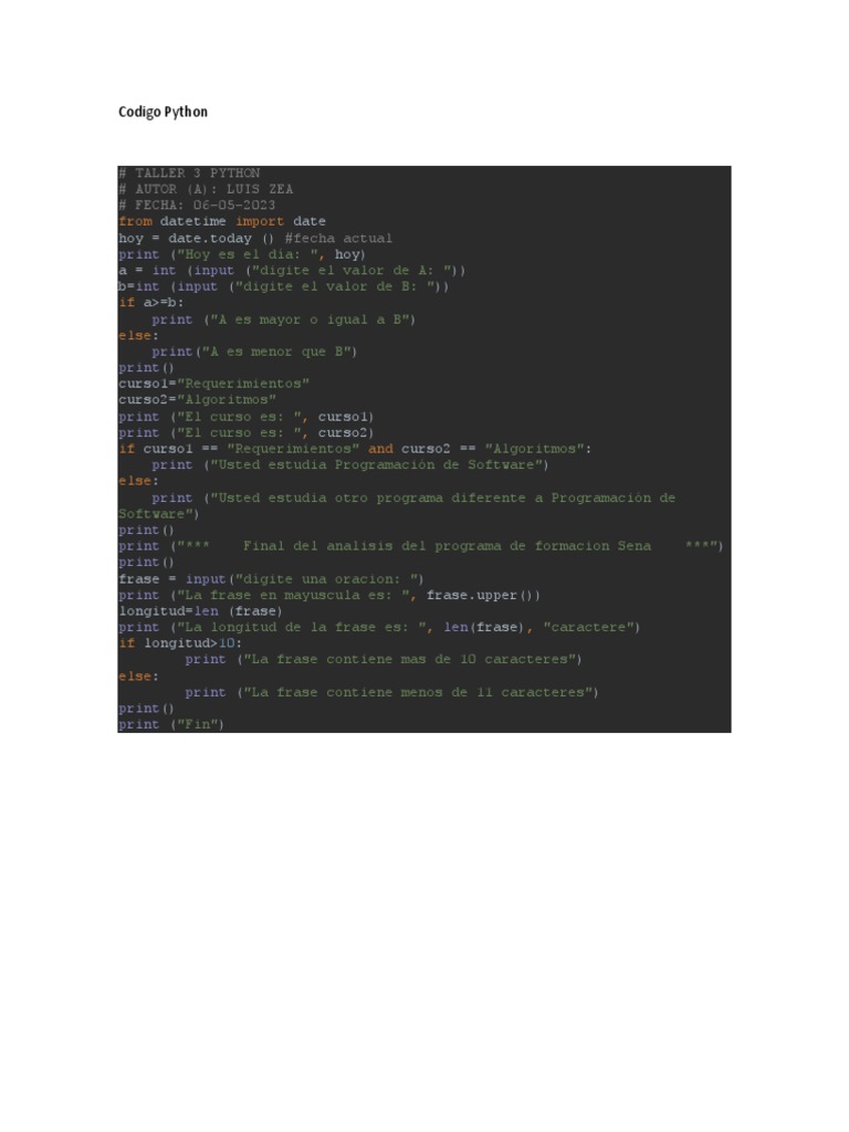 AA3-EV1 Taller 3 | PDF