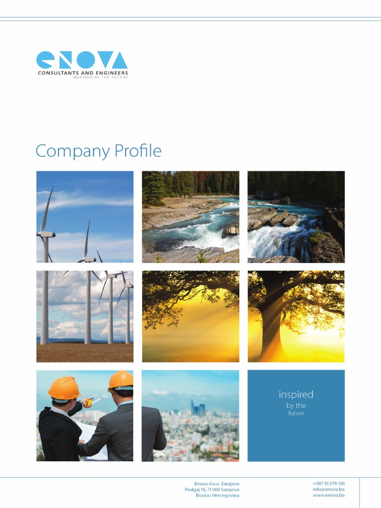 Enova Short Company Profile PDF | PDF | Business