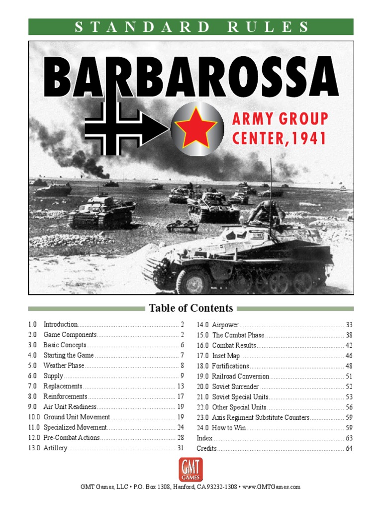 Barb-AGC StandardRules Final Lo-Res PDF | PDF | Division (Military ...