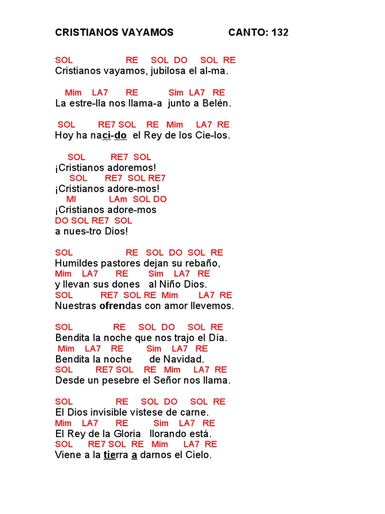 Cristianos Vayamos | PDF