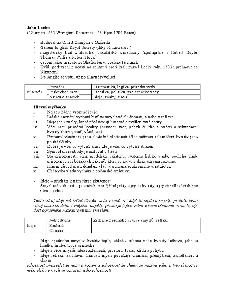 John Locke | PDF