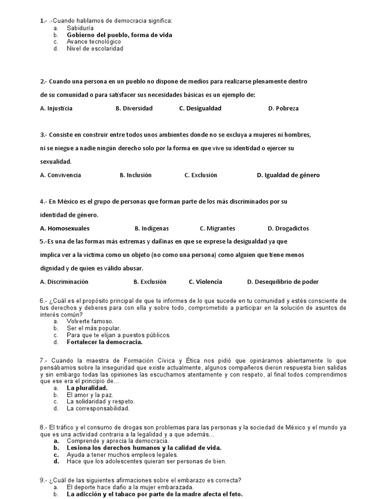 examen de terr añol | PDF