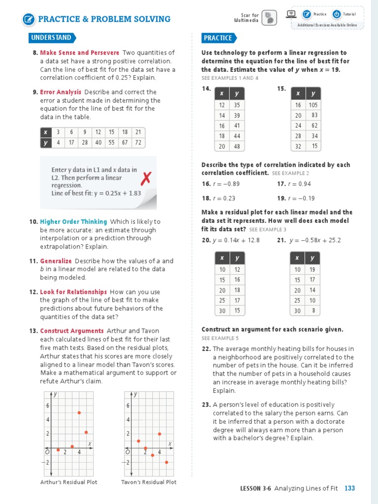 3 6 Pdf Pdf Regression Analysis Linear Regression 