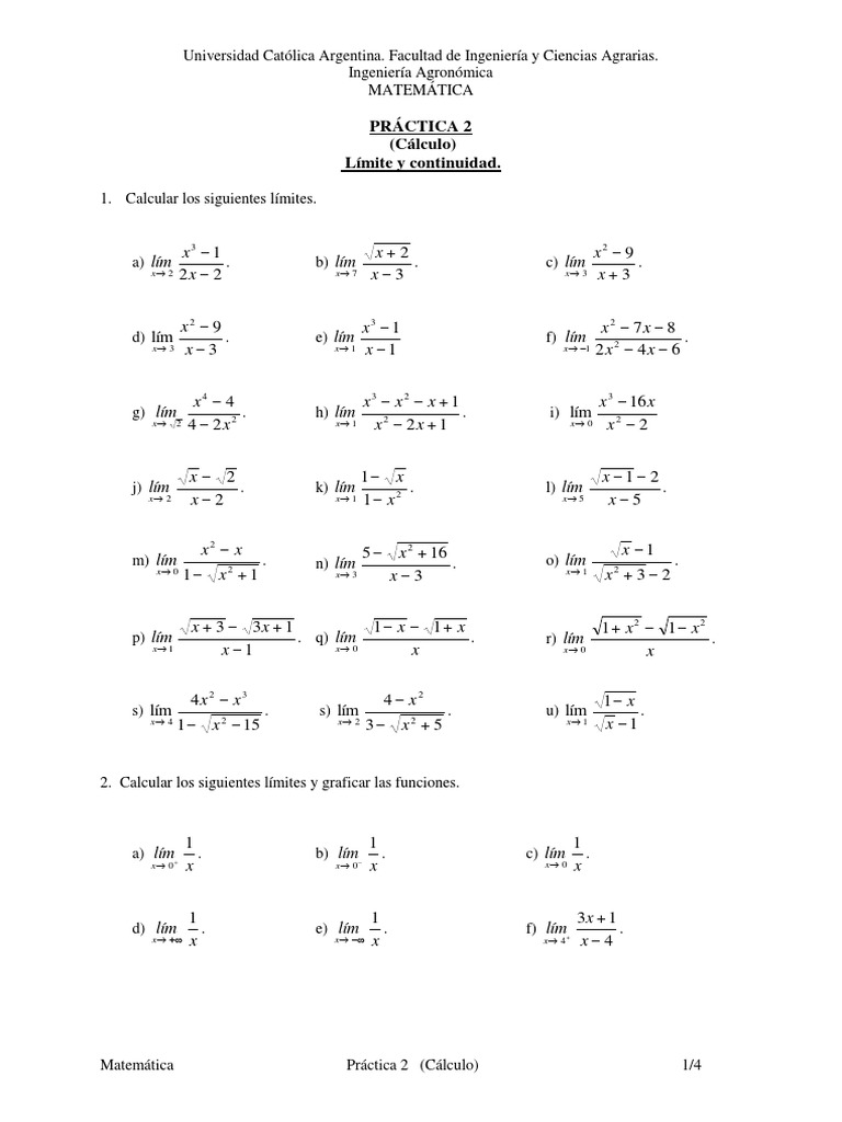 IPA. Practica 2 (Cálculo) PDF | PDF