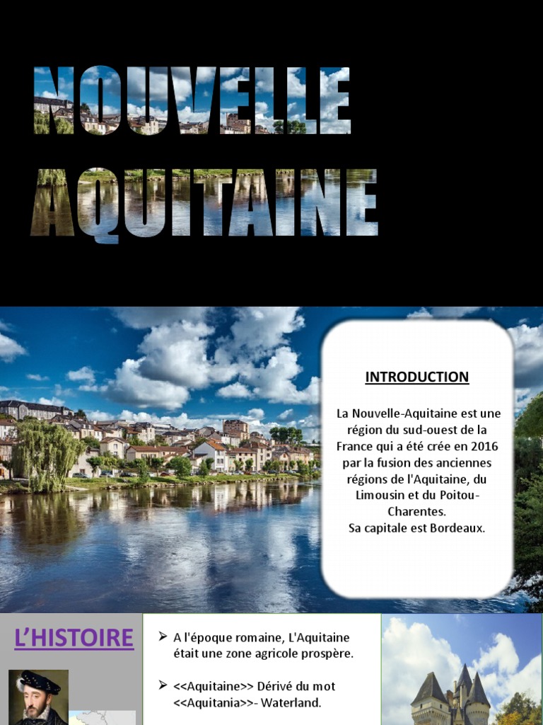 Découverte de la Nouvelle-Aquitaine | PDF | Vins | Raisin