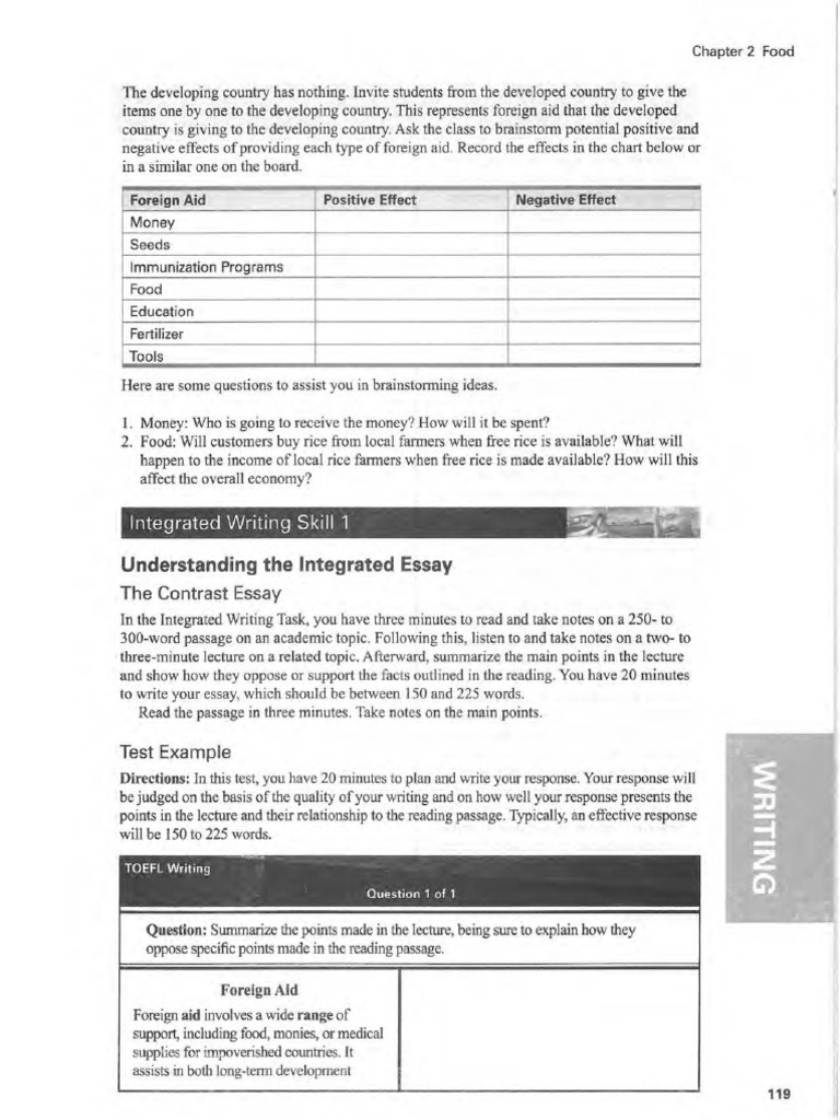 Foreign Aid-Integrated Writing-Reading Passage | PDF | Technology & Engineering