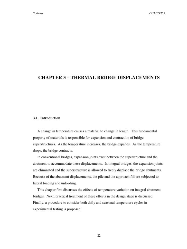 Thermal Bridge Displacements | PDF | Thermal Expansion | Heat Transfer