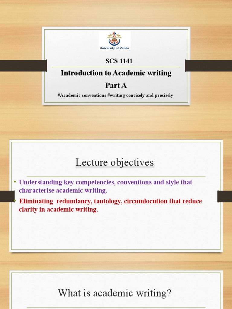 Academic Writing Part A | PDF