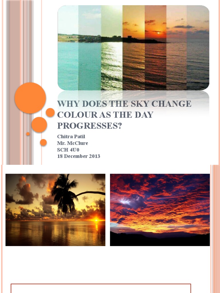 Why The Sky Changes Colour | PDF