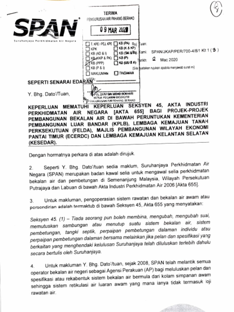 Aipa 2006 Akta 655 Seksyen 45 PDF | PDF