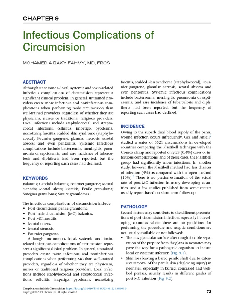 Infecciosas PDF | PDF | Circumcision | Urinary Tract Infection