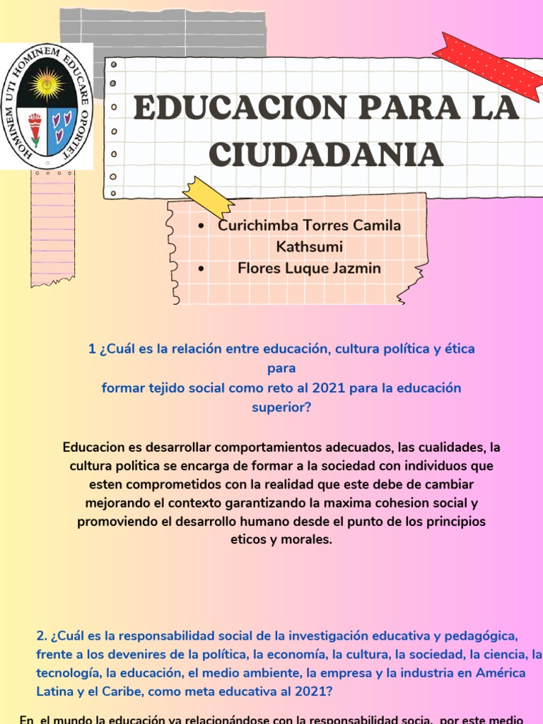 Didactica General Tarea PDF | PDF