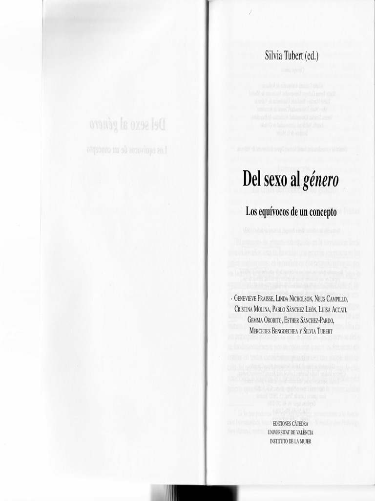 Topografía del patriarcado y género | PDF | Género | Estudios de género