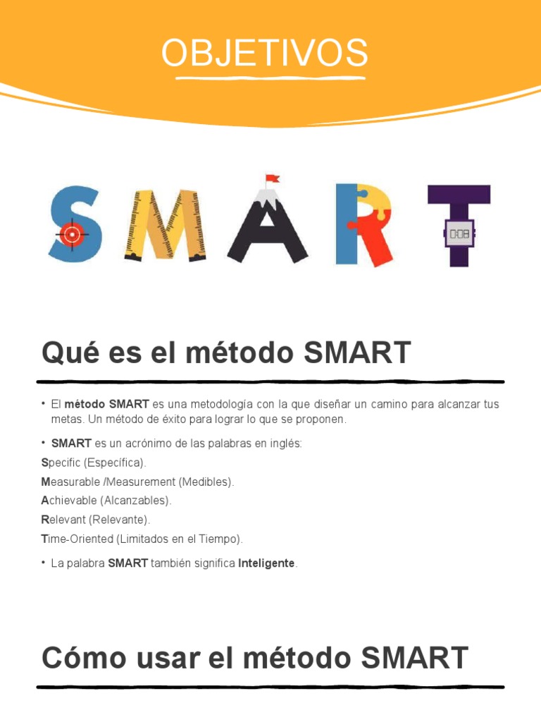 Objetivos Smart | PDF