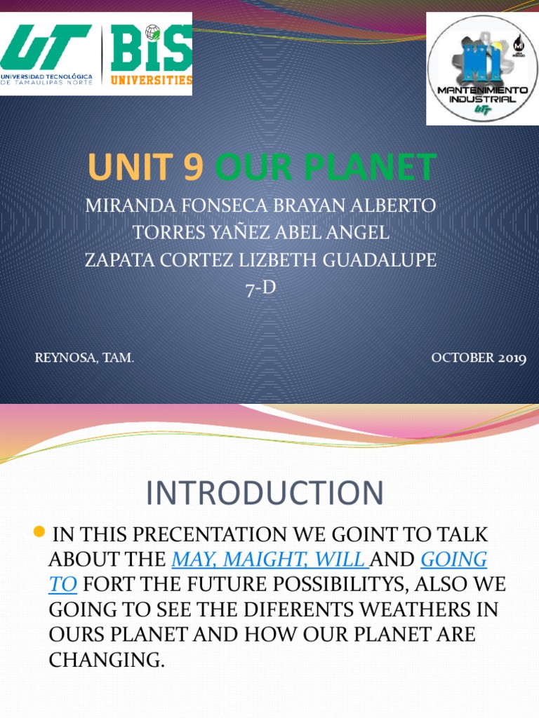 Unit 9 Our Planet | PDF | Science & Mathematics