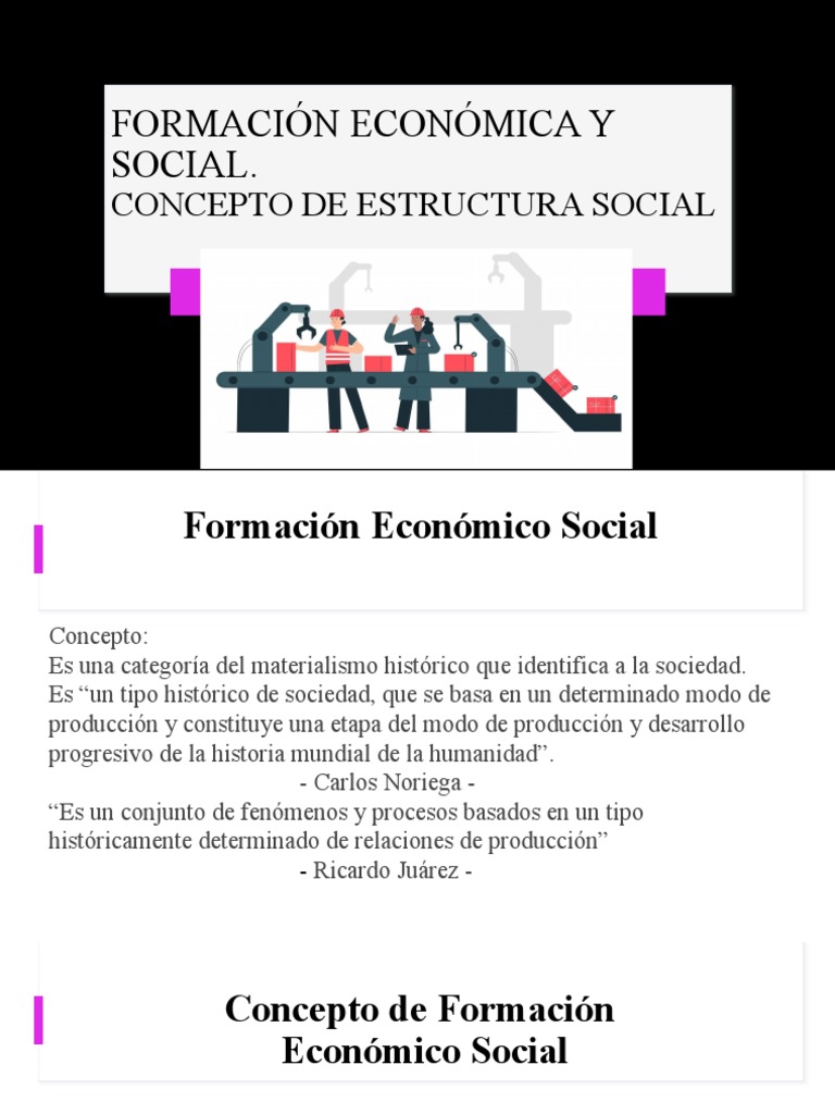 Formación Económica y Social | PDF | Capitalismo | Sociedad
