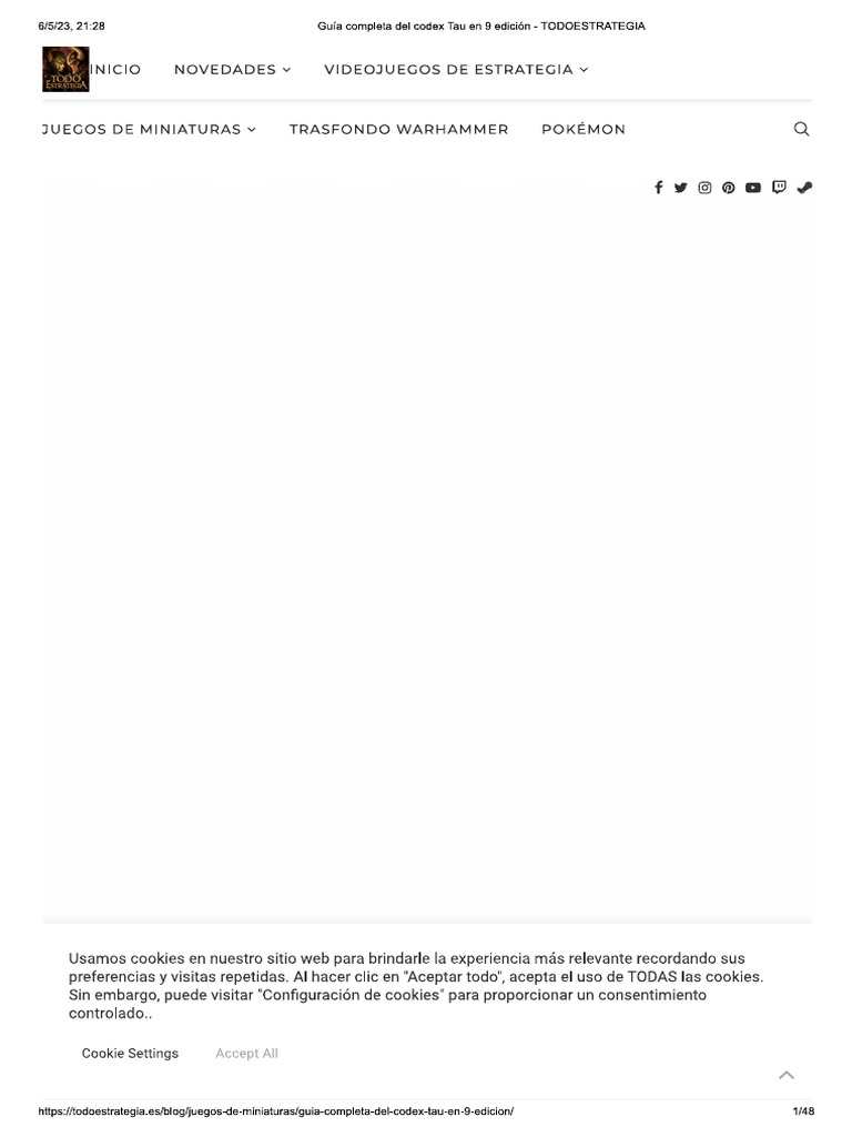 Codex Tau Novena Edición PDF | PDF