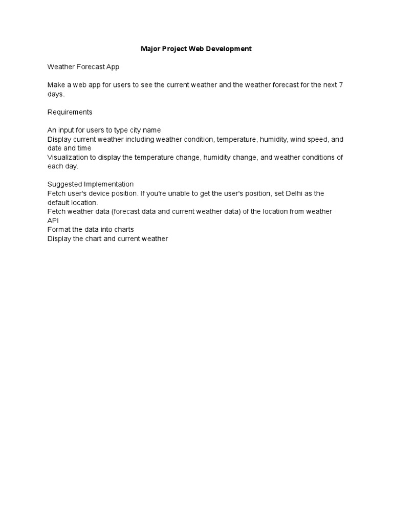 Major Project Web Development 2pdf Pdf