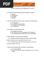 QCM 40 Questions | PDF | Management de la qualité | Économie