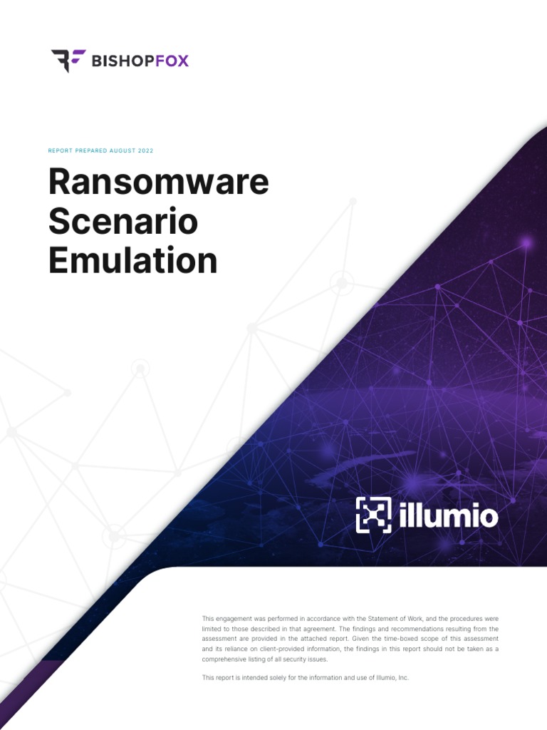 Bishop Fox Report PDF | PDF