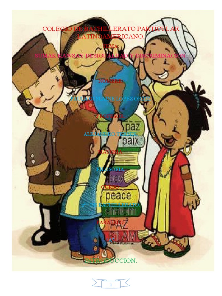 Archivo Del Ensayo Del Sumak Kawsay | PDF