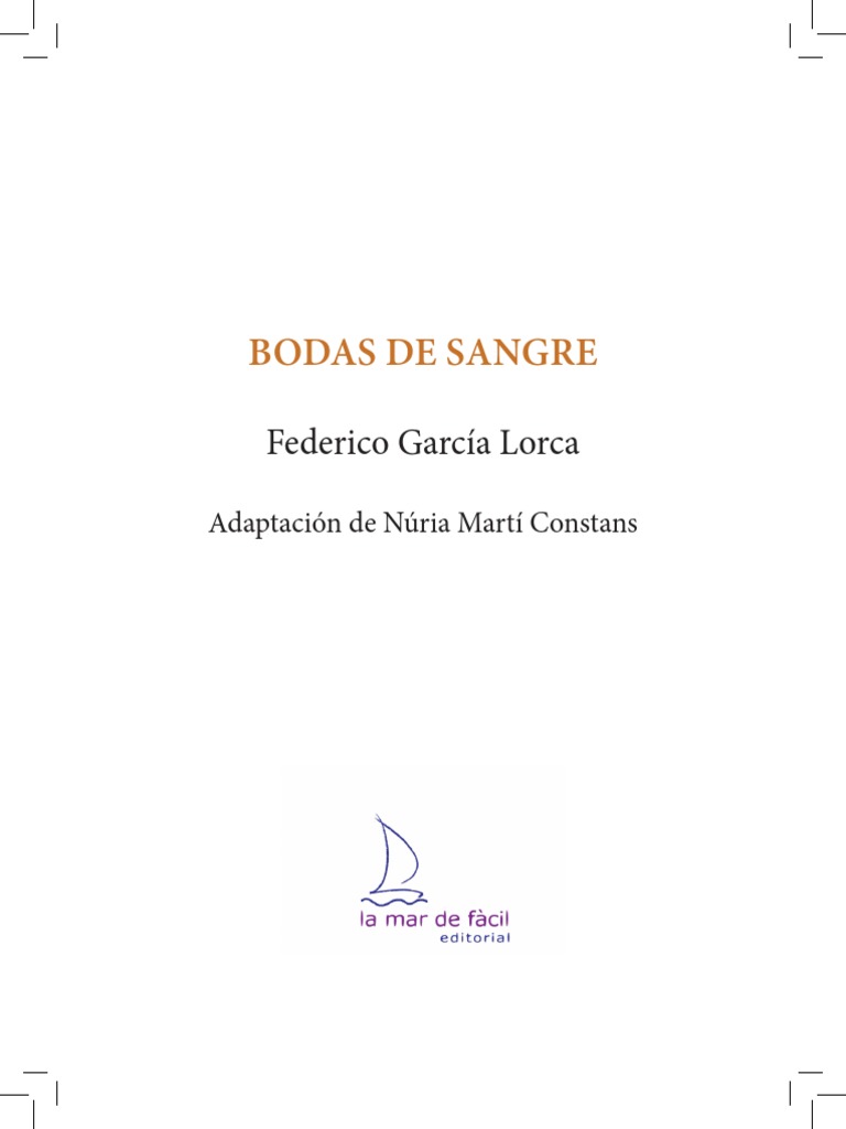 PDF Muestra - Bodas de Sangre PDF | PDF