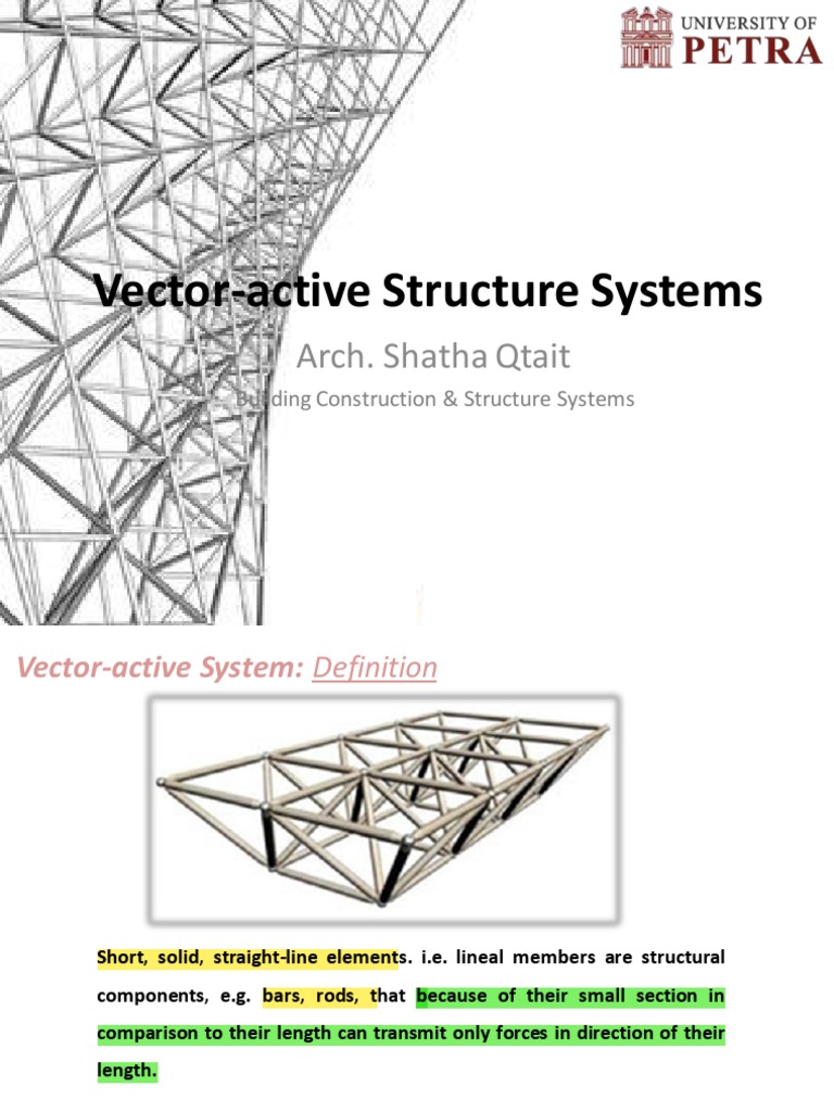 Vector-Active Structure Systems PDF | PDF | Truss | Dome