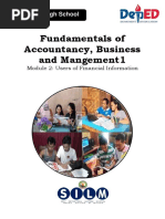 Abm Fabm1 Module1 | PDF | Bookkeeping | Accounting