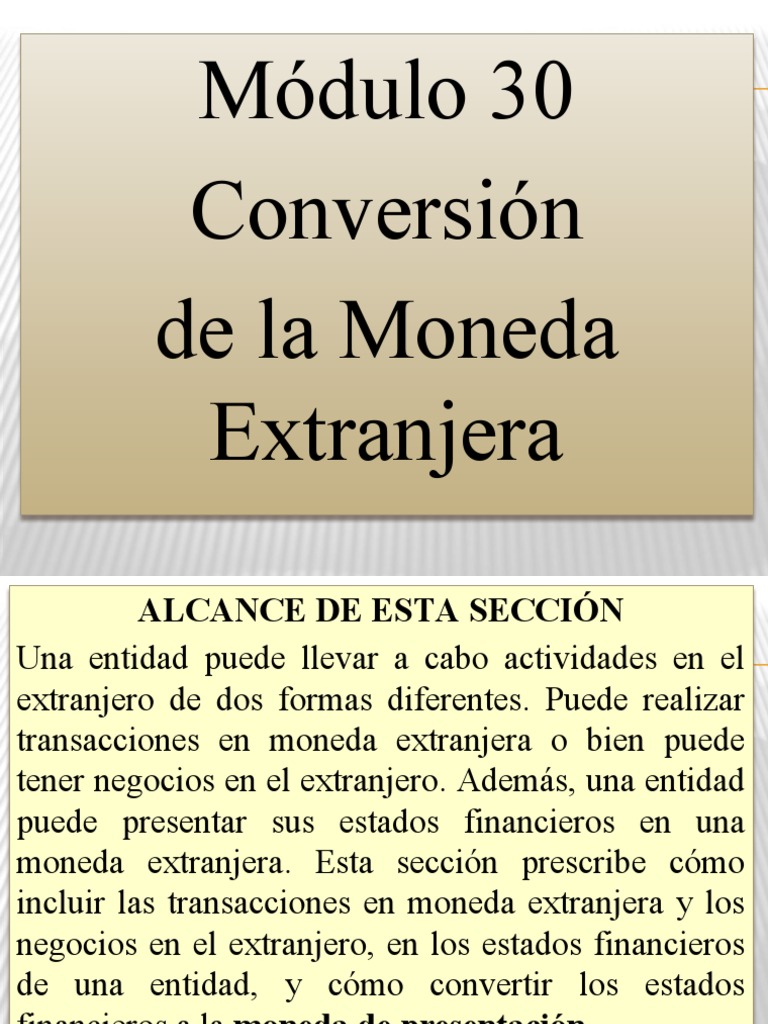 Moneda Extranjera | PDF | Finanzas y dinero