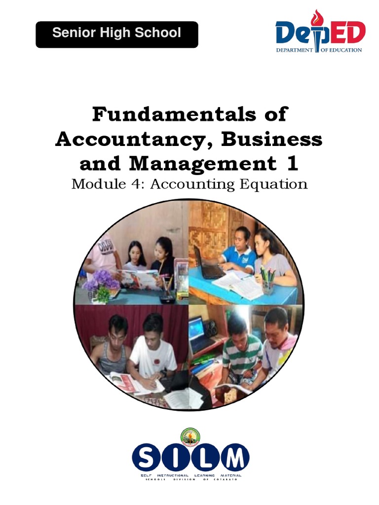 FABM 1.module 4 PDF | PDF | Debits And Credits | Equity (Finance)