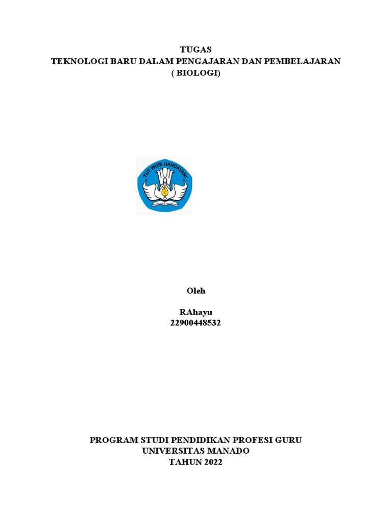 Tugas Topik 2.1 Mulai Dari Diri - Teknologi | PDF