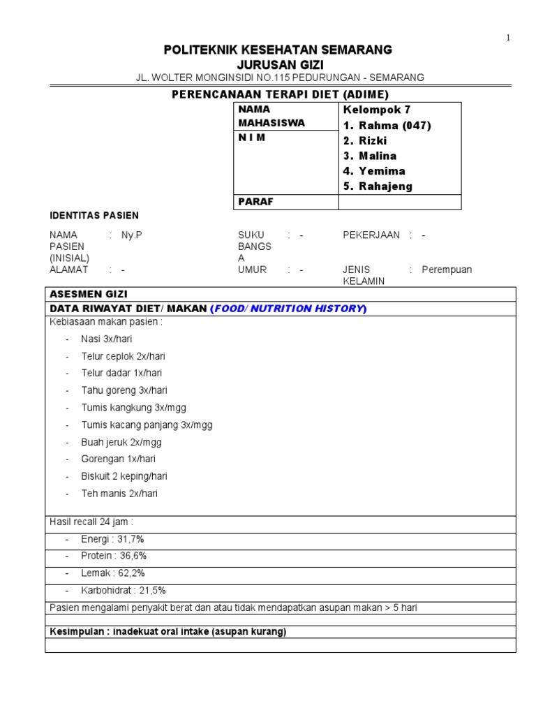 Kelompok 7 (PBL Kasus 1) | PDF