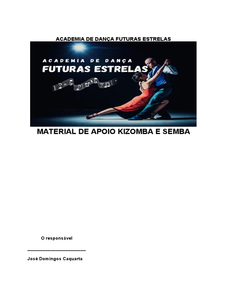 Dança (Semba/kizomba) | PDF