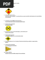 DMV Cheat Sheet | PDF | Pedestrian Crossing | Traffic