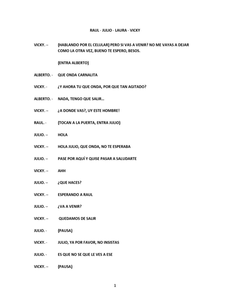 Raul Julio Laura Vicky | PDF