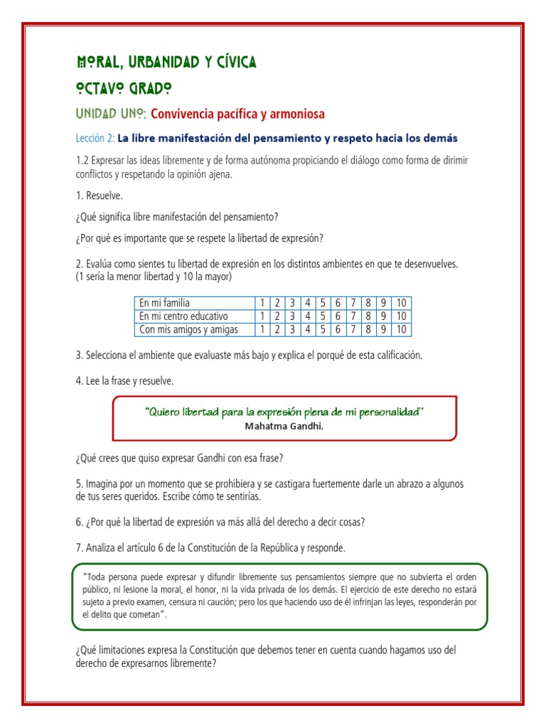 MUCi 8° U1L2-2021 | PDF