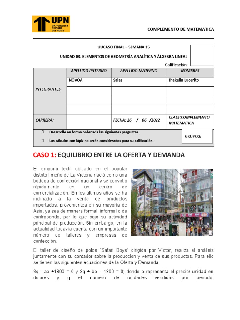 TPCC Semana 15 | PDF