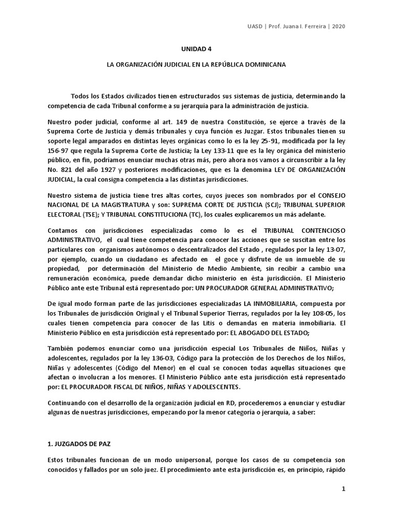 PDF 5 PDF | PDF | Judicaturas | Jurisdicción