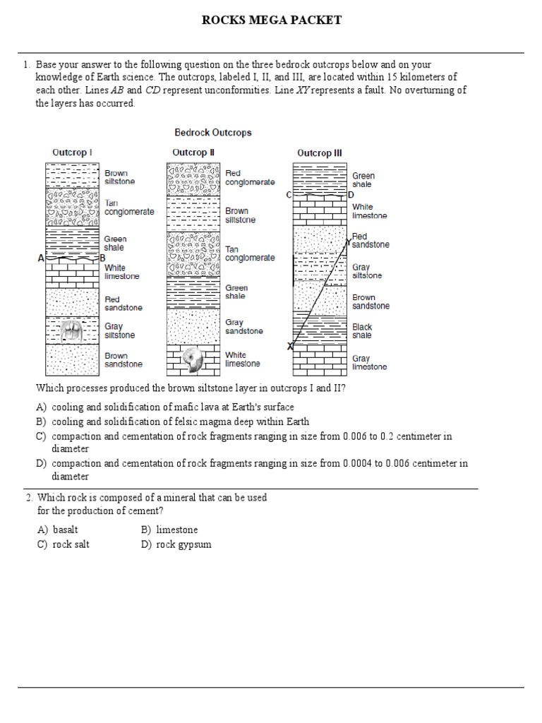 Structural Geology PDF | PDF | Rock (Geology) | Sedimentary Rock