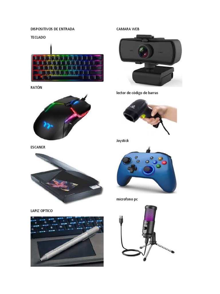 Dispositivos de Entrada | PDF