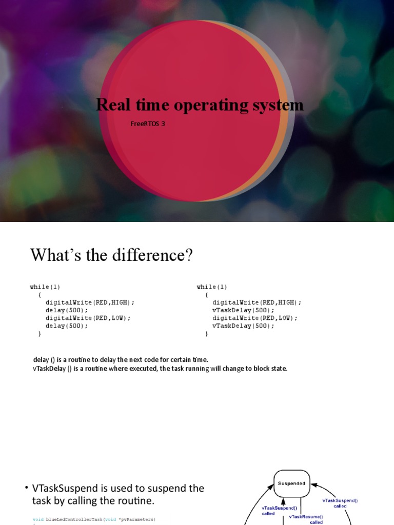 FreeRTOS Semaphore and Task Management | PDF | Teaching Methods & Materials