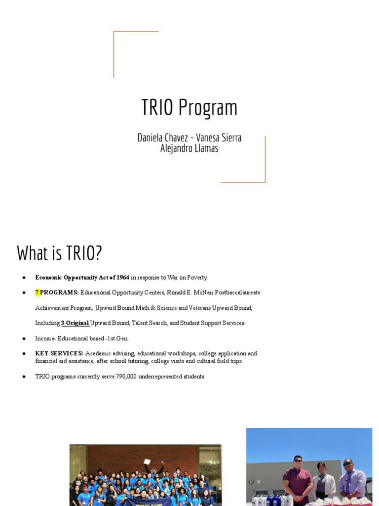 Trio - Presentation | PDF | The United States