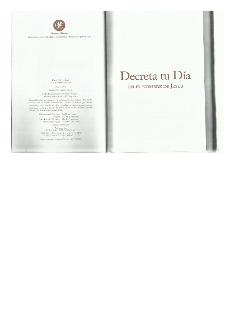 Decreta Tu Dia Ana Maldonado PDF | PDF