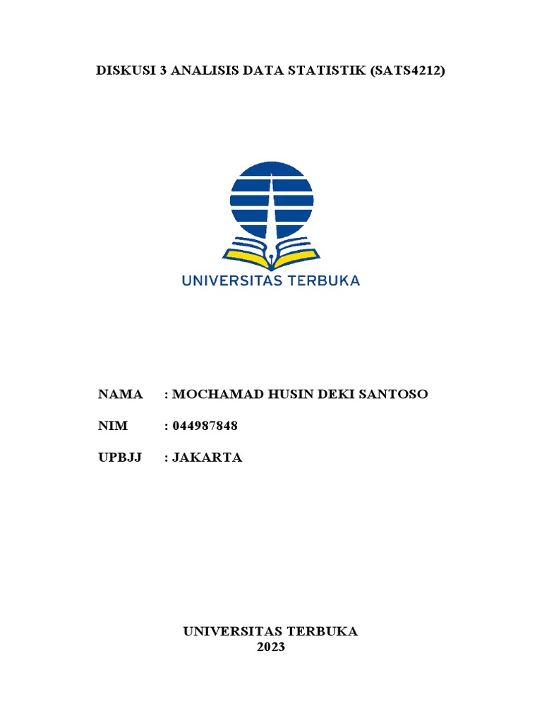 Diskusi 3 Analisis | PDF