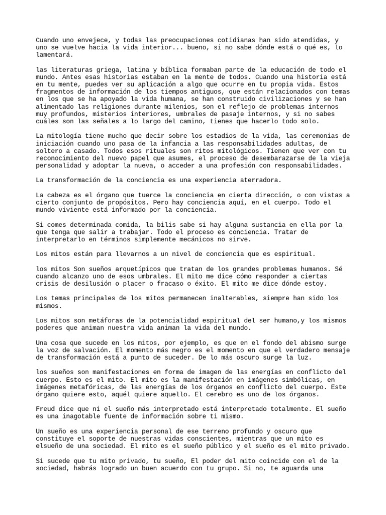 Segu2393 - El Poder Del Mito - Campbell - Entries | PDF