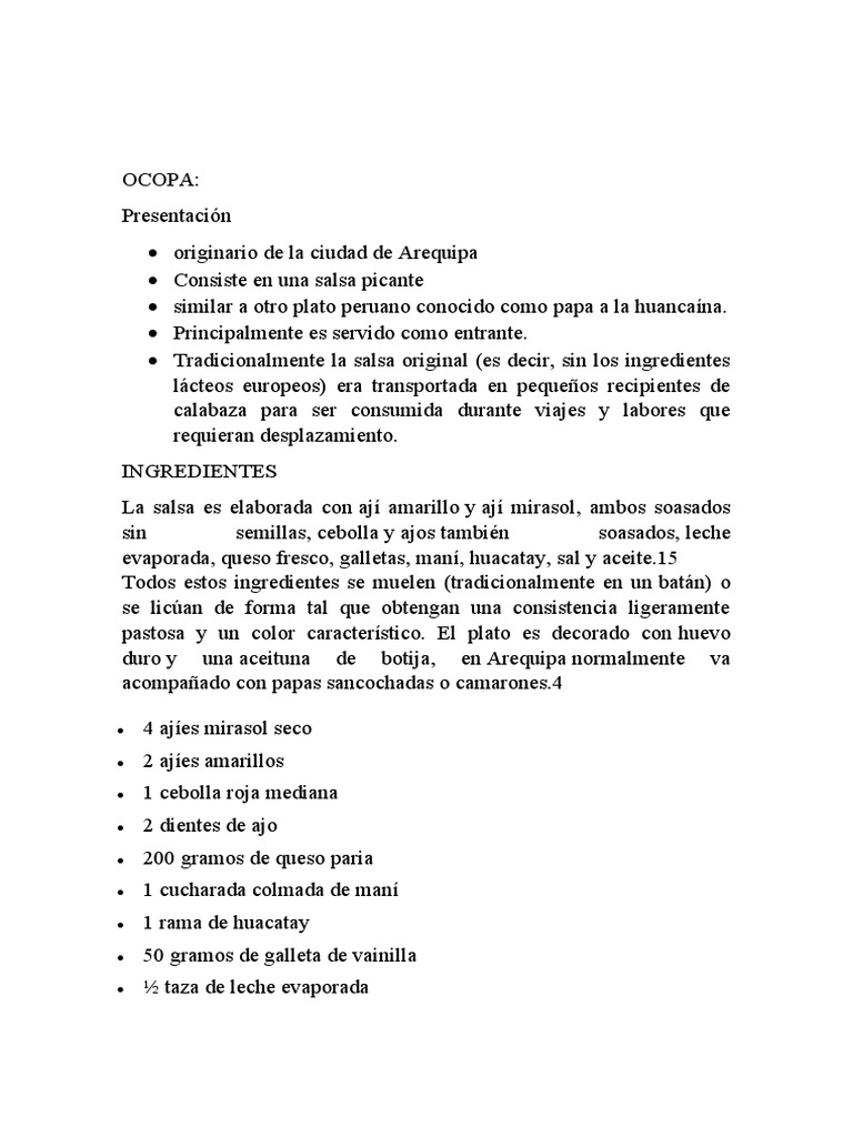 OCOPA | PDF